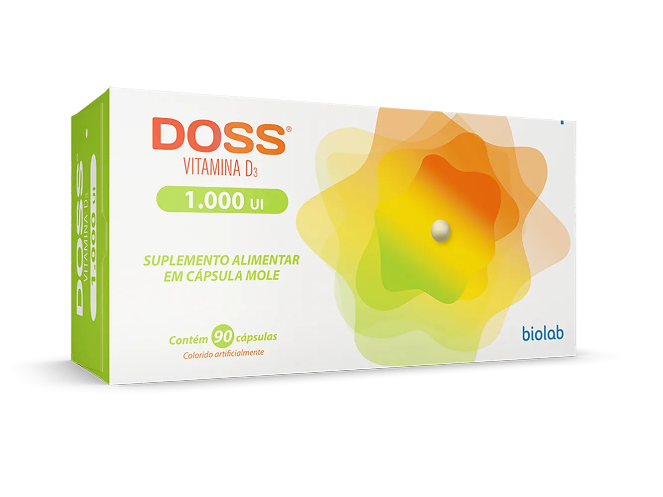 DOSS® 1.000UI 90 CÁPSULAS - Biolab